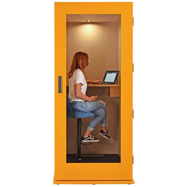 Meavo Single Person Acoustic Booth | Andrews Office Furniture
